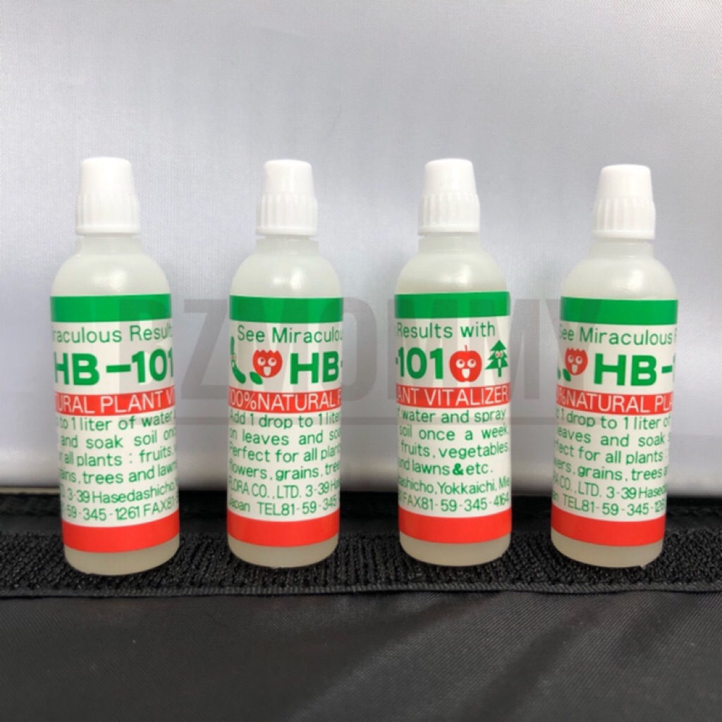 HB-101 HB101 Liquid Vitalizer 6ml Sample Size NOT Fertilizer Organic Gardening Flower Fruit ...