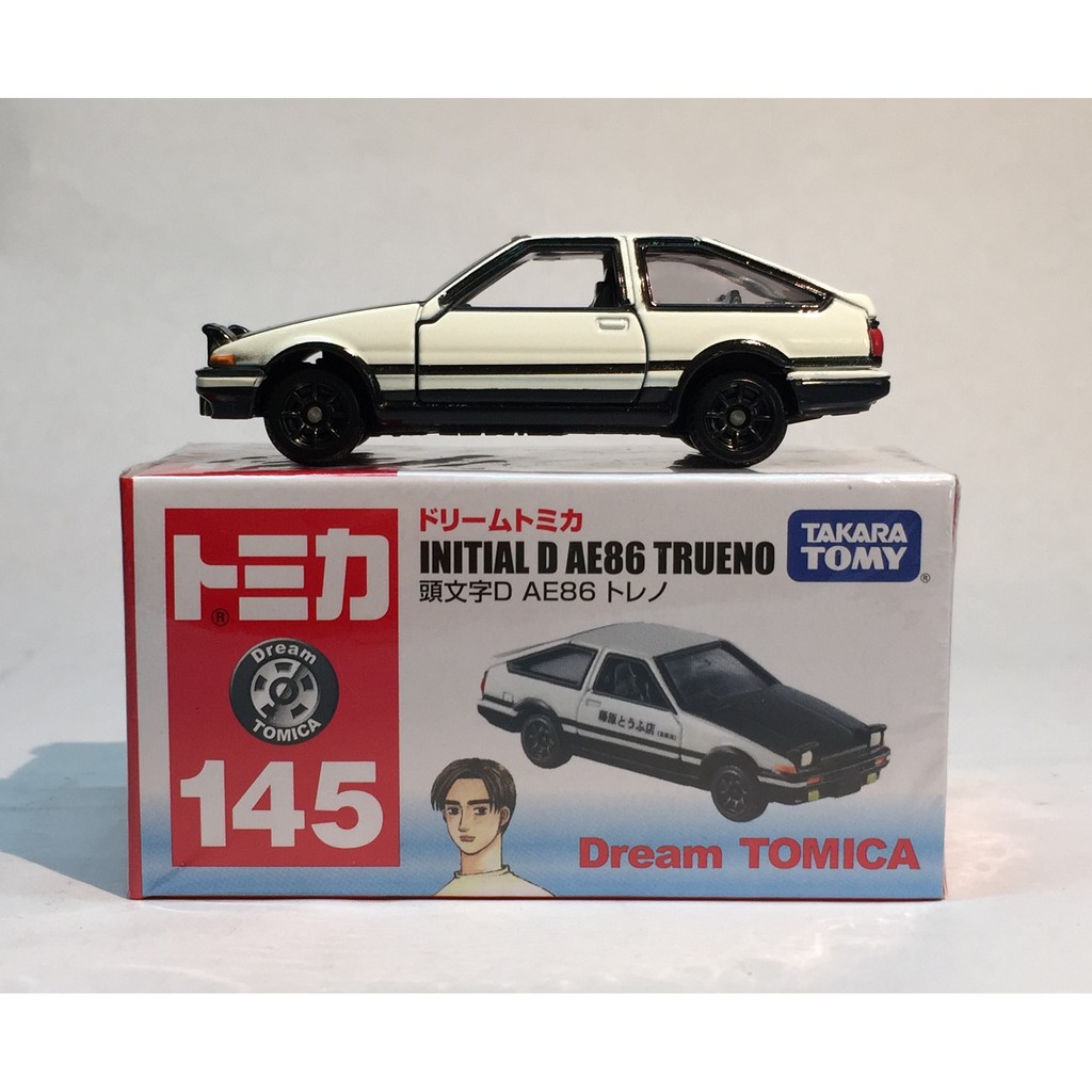 Tomica DREAM Series NO.145 INITIAL D AE86 TRUENO ( BLACK ) | Shopee ...