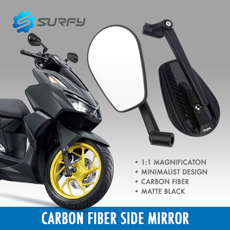 MHR Carbon Fiber Side Mirror | Shopee Singapore