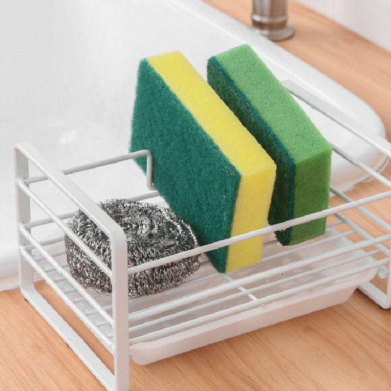 Sponge Iron pool storage rack shelving Drain wire ball clean ...