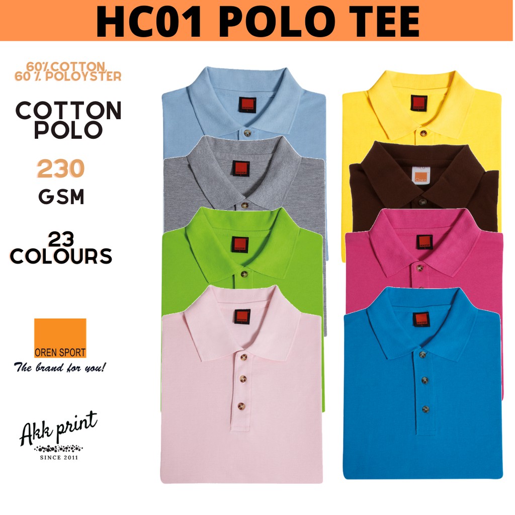 - Oren Sport HC01 Honeycomb Collar Polo Shirt (Unisex) light blue GROUP B | Shopee Singapore