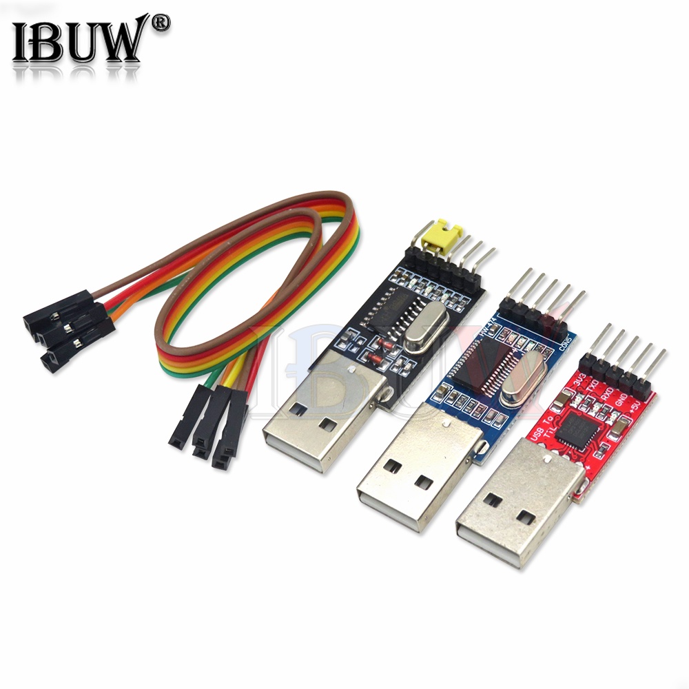 PL2303HX CP2102 CH340G USB TO TTL PL2303 CP2102 5PIN USB to UART TTL Module For Arduino | Shopee ...