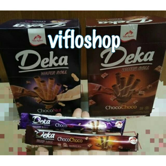 Cardboard & Retail Deka Wafer Roll Box Packaging (24 x 8.5 grams ...