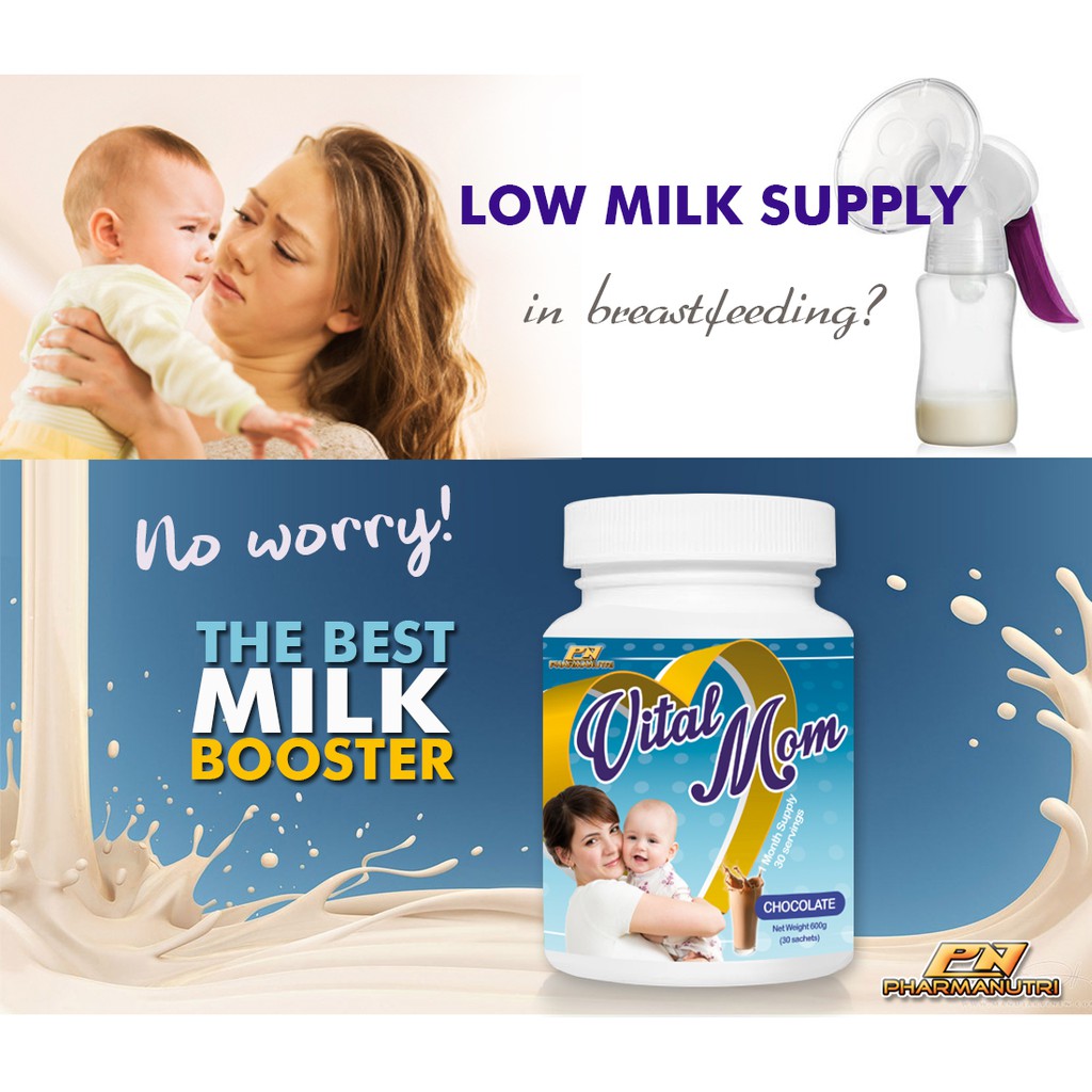 Vital Mom - Halal Milk Booster / Lactation Supplement 30 Sachets ...