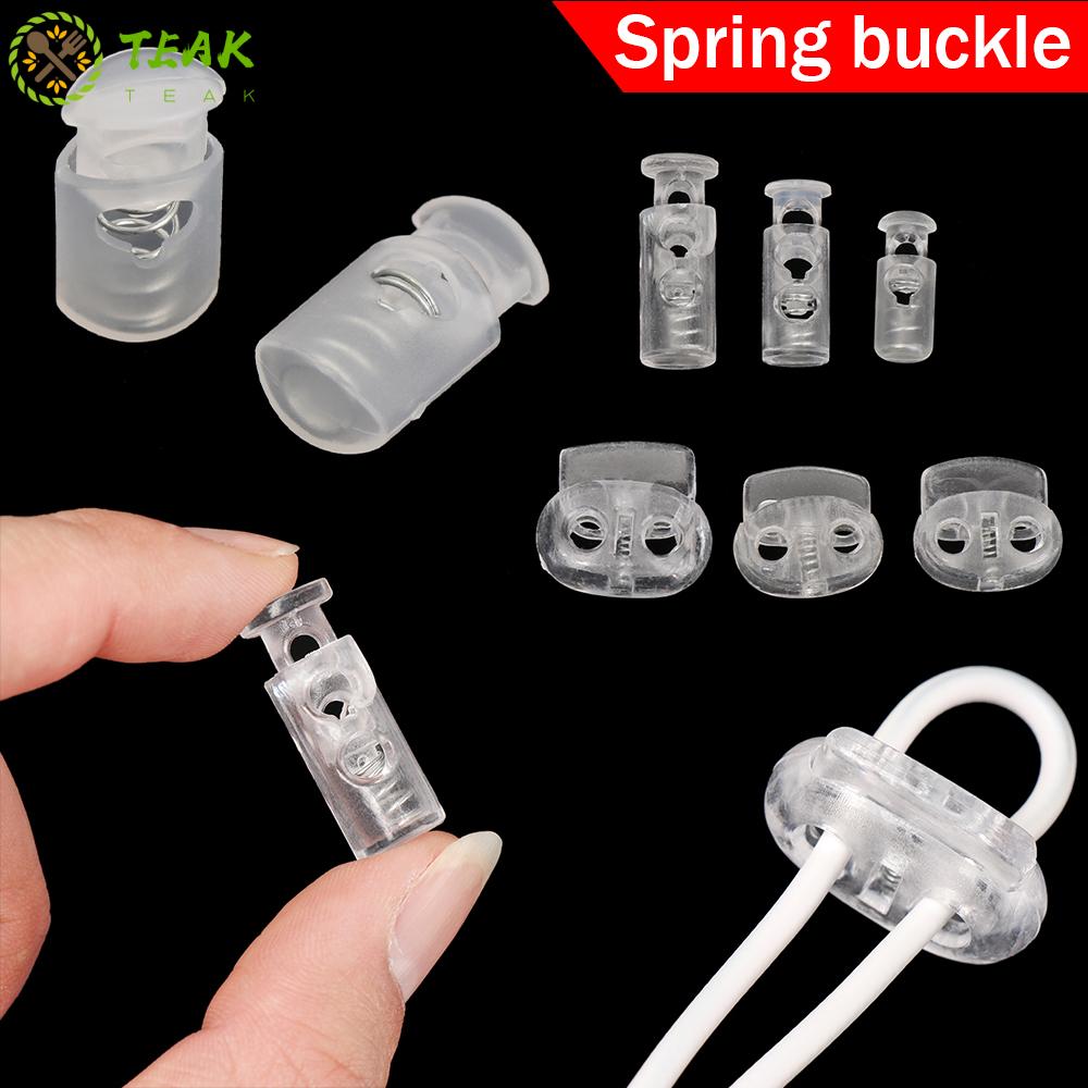 TEAK High Quality Plastic Stopper Sportswear Toggles Clip Cord Lock ...
