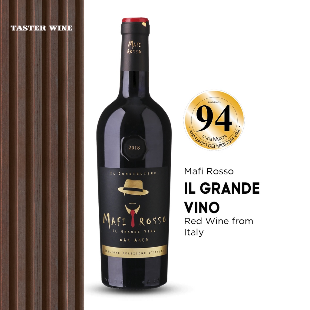 Mafi Rosso IL Grande Vino 750ml Italy Vino d'Italia Red wine | Shopee ...