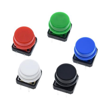 5PCS Tactile Push Button Switch Momentary 12*12*7.3MM Micro switch ...