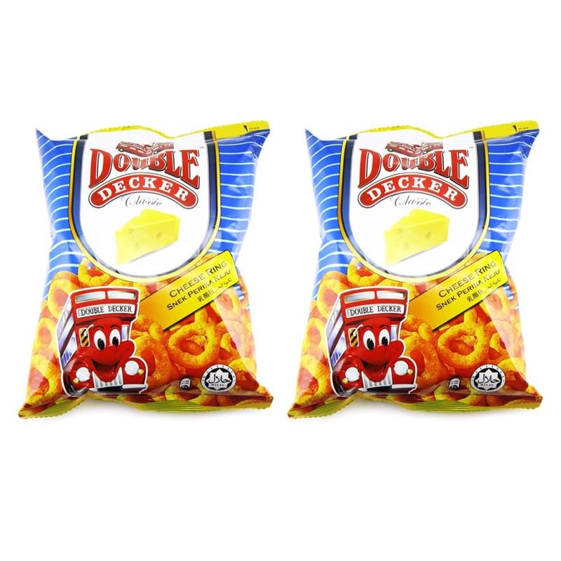 [Bundle Of 2] Double Decker Snack 60g (Cheese) (Halal) | Shopee Singapore