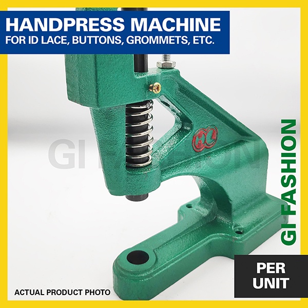 KAM Handpress Button Logo Press Machine heavy duty for ID lace snaps ...