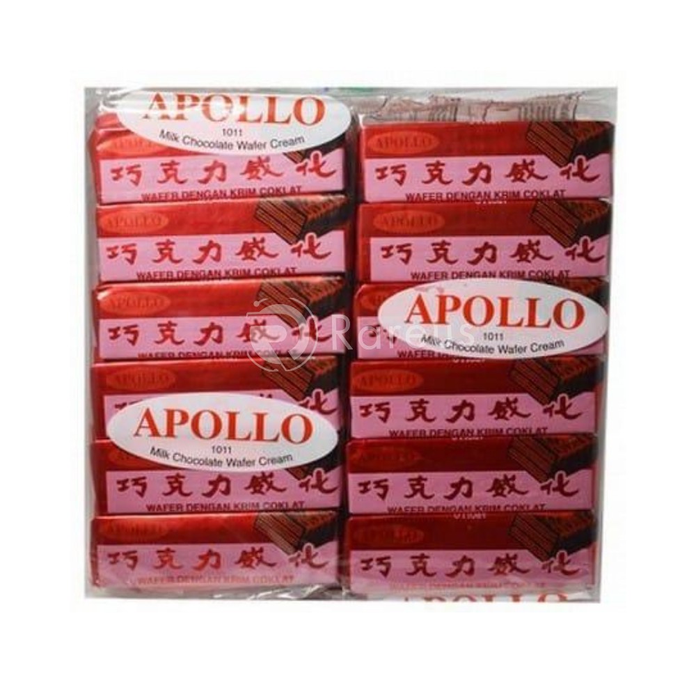 Apollo Chocolate Wafer (12g x 48pcs) | Shopee Singapore