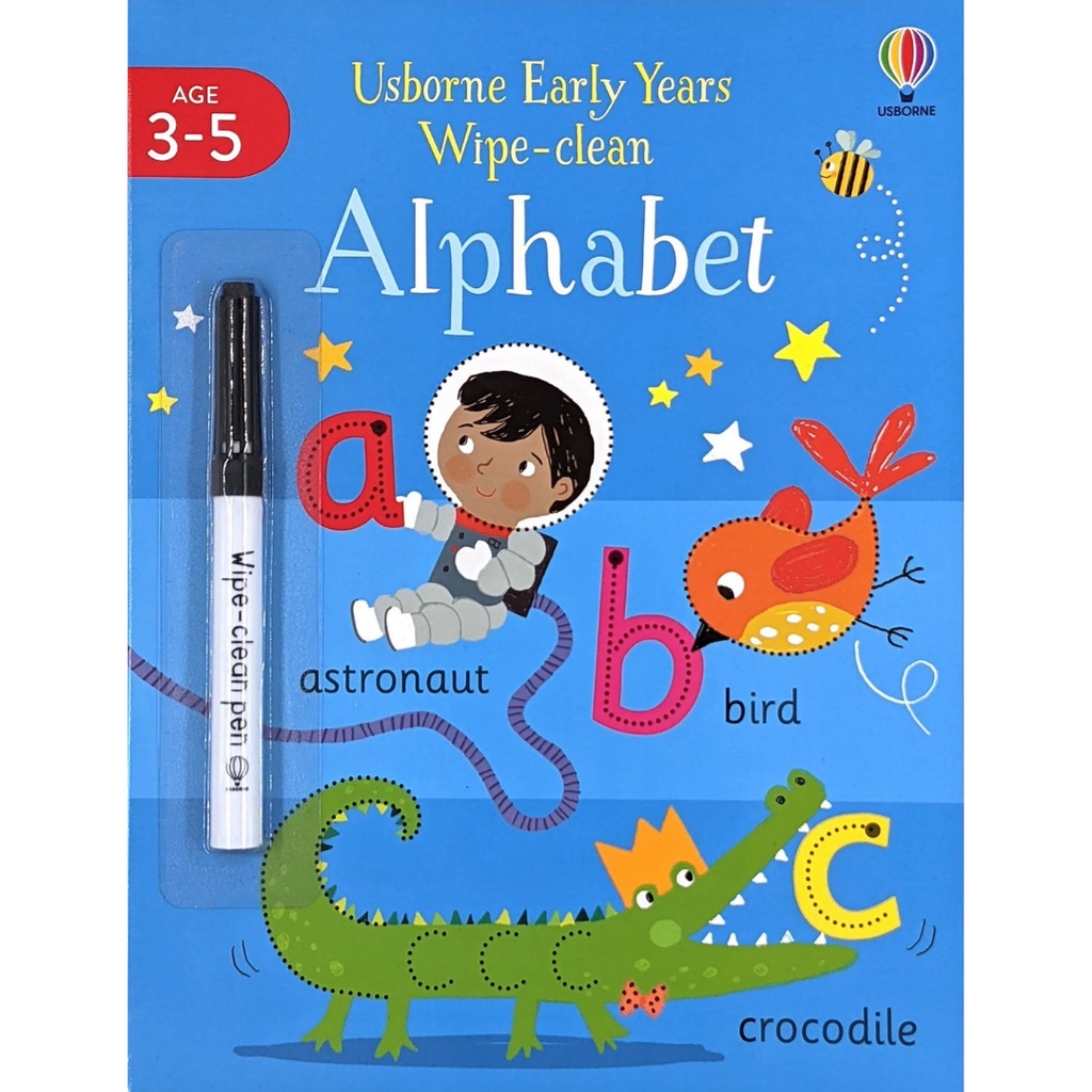 [CLEARANCE] Usborne Wipe Clean Books #1 Children Early Educational Fun ...