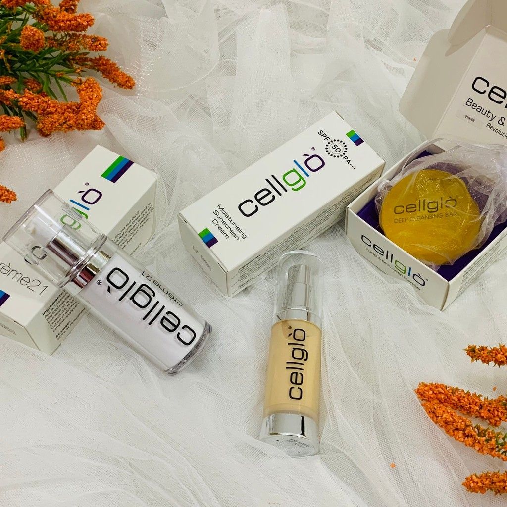 [𝐒𝐆 𝐈𝐧𝐬𝐭𝐨𝐜𝐤] 💓 𝐂𝐞𝐥𝐥𝐠𝐥𝐨 𝐒𝐤𝐢𝐧𝐜𝐚𝐫𝐞 𝐏𝐫𝐨𝐝𝐮𝐜𝐭𝐬 Set, Cellglo Serum 护肤三宝 𝗨𝗡𝗕𝗢𝗫 ...