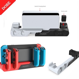6 in 1 Nintendo Switch Oled Controller Charging Dock Support 4 Joypad 2 ...
