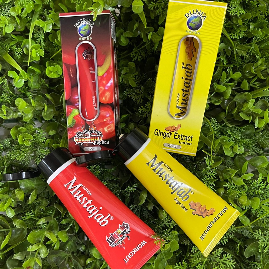 Dunia HERBS LOTION MUSTAJAB 65ml SUPERHOT/HALIA | Shopee Singapore