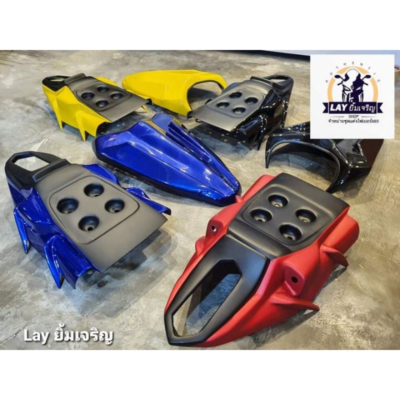 Fenderless Yamaha R15 V3 V4 with tail light cover R6 Design | Shopee ...