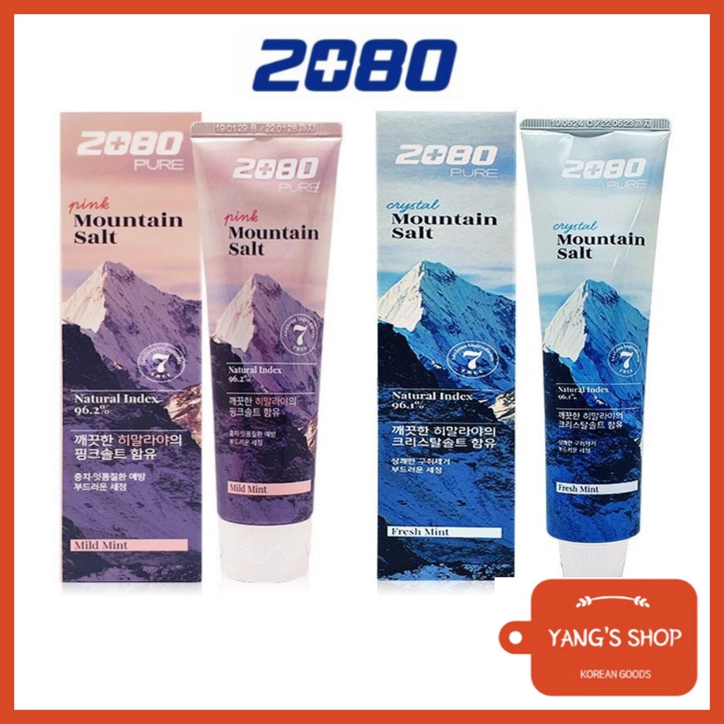 [2080] Himalayas pink salt, crystal salt toothpaste 150g / popular ...