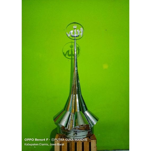 Dome Mosque/Musholla Stainless Steel Cone model 50cm) | Shopee Singapore