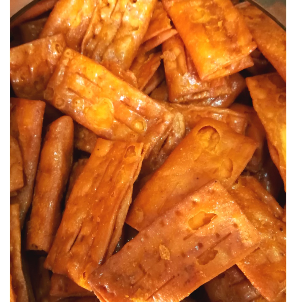 1KG/2KG Shrimp Flavor Biscuits Weigh 排毒饼 Prawn Biscuit CNY Raya 新年饼 ...