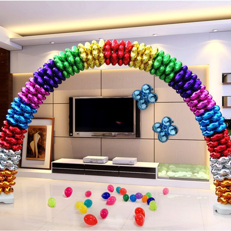 Ruggedized Balloon Arch Kit Wedding Large Set Column Frame Arch Column ...