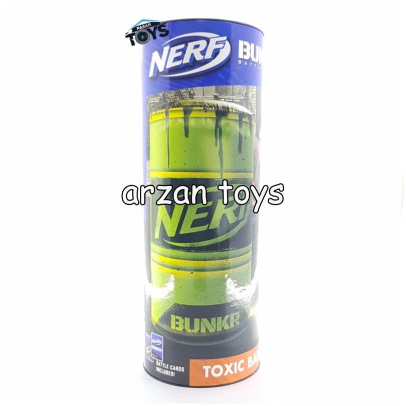 Super Nerf Bunkr Toxic Barrel Inflatable Barrier Bunker Battle Zone New ...