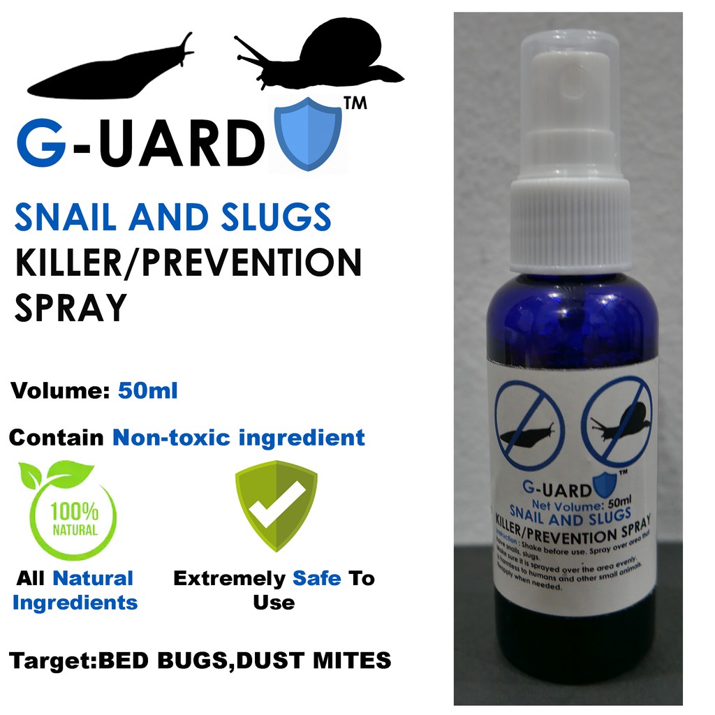 SNAIL AND SLUGS spray killer G-UARD Guard | Shopee Singapore