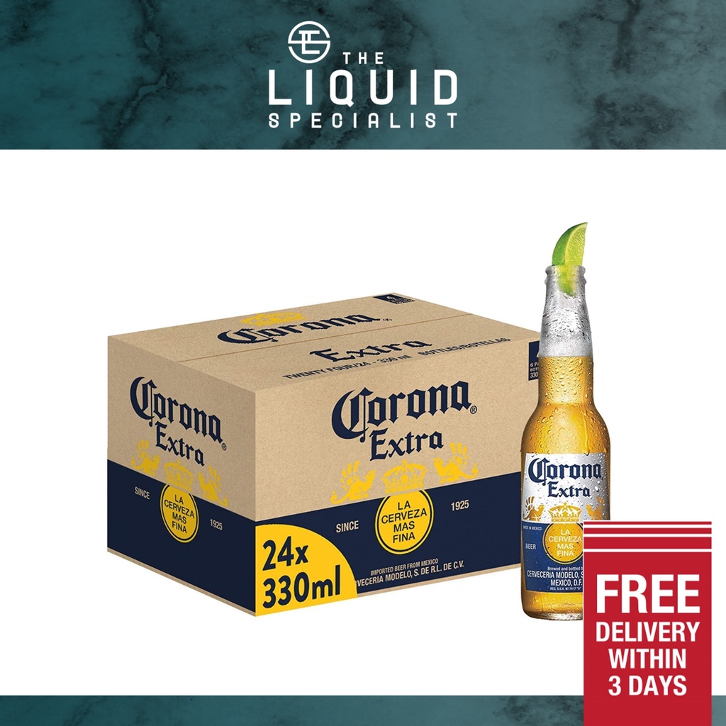 Corona Extra Beer - 24 Pints x 355ml | Shopee Singapore