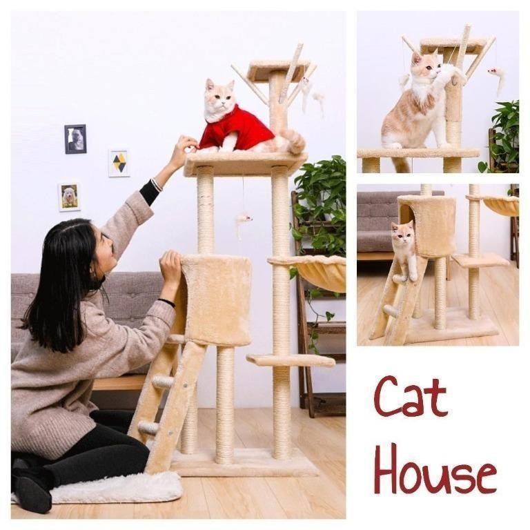 Cat House / Cat Tree / Cat Condo | Shopee Singapore