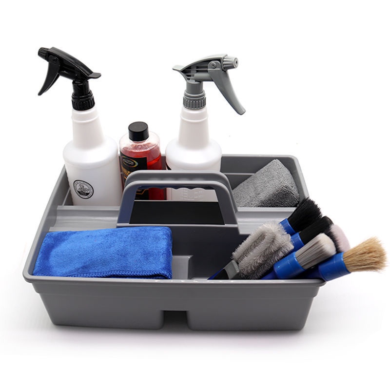 Car Wash Shop Tool Cart Car Beauty Tools Basket Portable Frame Large ...