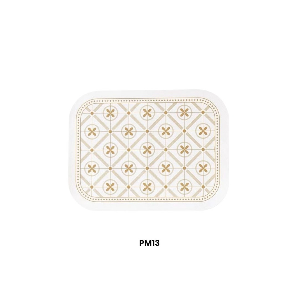 TSM Table Placemat | PVC Waterproof | Non-Slip Heat Resistant | Shopee ...