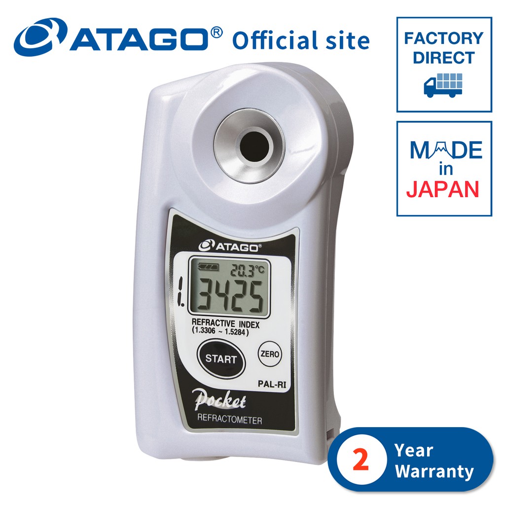 ATAGO Digital Hand-held "Pocket" Refractometer PAL-RI | Shopee Singapore