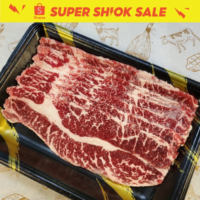 Carv Butchery US Beef Short Rib Shabu 250gm | Shopee Singapore