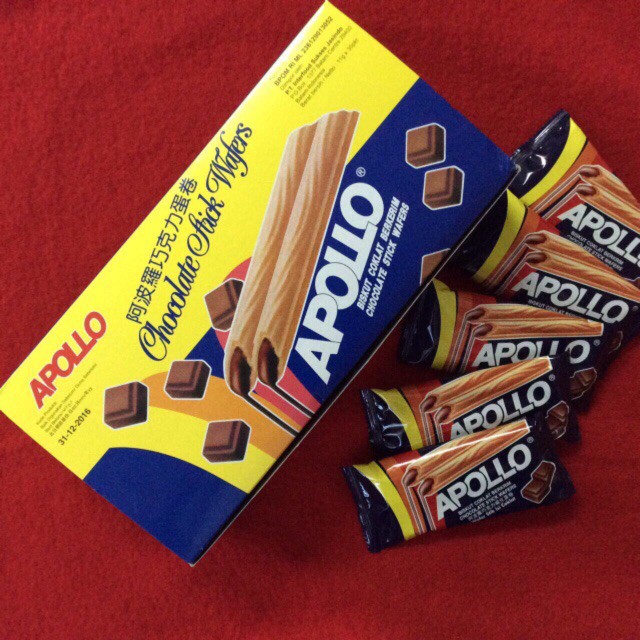 Apollo Chocolate Wafer Sticks | Shopee Singapore