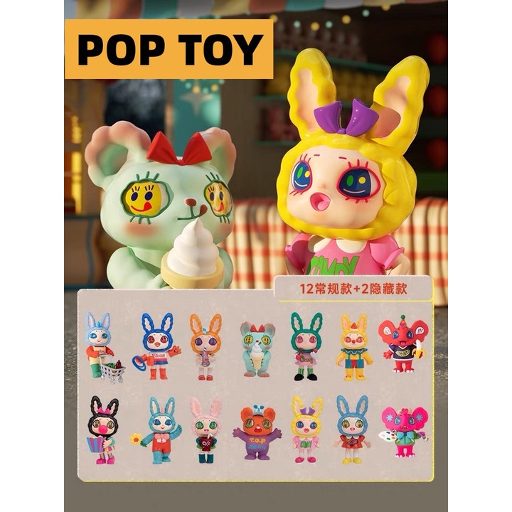 【Genuine】Agan American Vintage Series Blind box doll Cute Figures ...