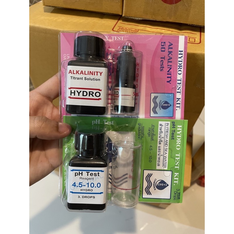 Hydro Test Kit (Alkaline Measurement) And pH Measurement/Water (Twin ...