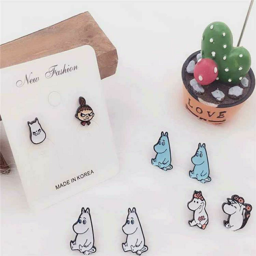 Moomin Miffy SpongeBob Sesame Street Elmo Cookie Monster Line Friends ...