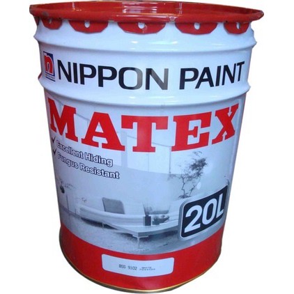 (NO RETURN/ NO EXCHANGE )Nippon Paint Matex 7 Litre /20 Litre Emulsion ...