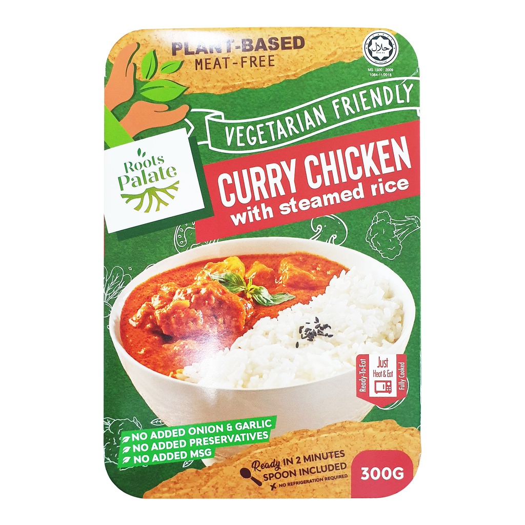 Bundle of 2 Boxes-Ready to eat Instant food Curry Chicken with Steamed ...