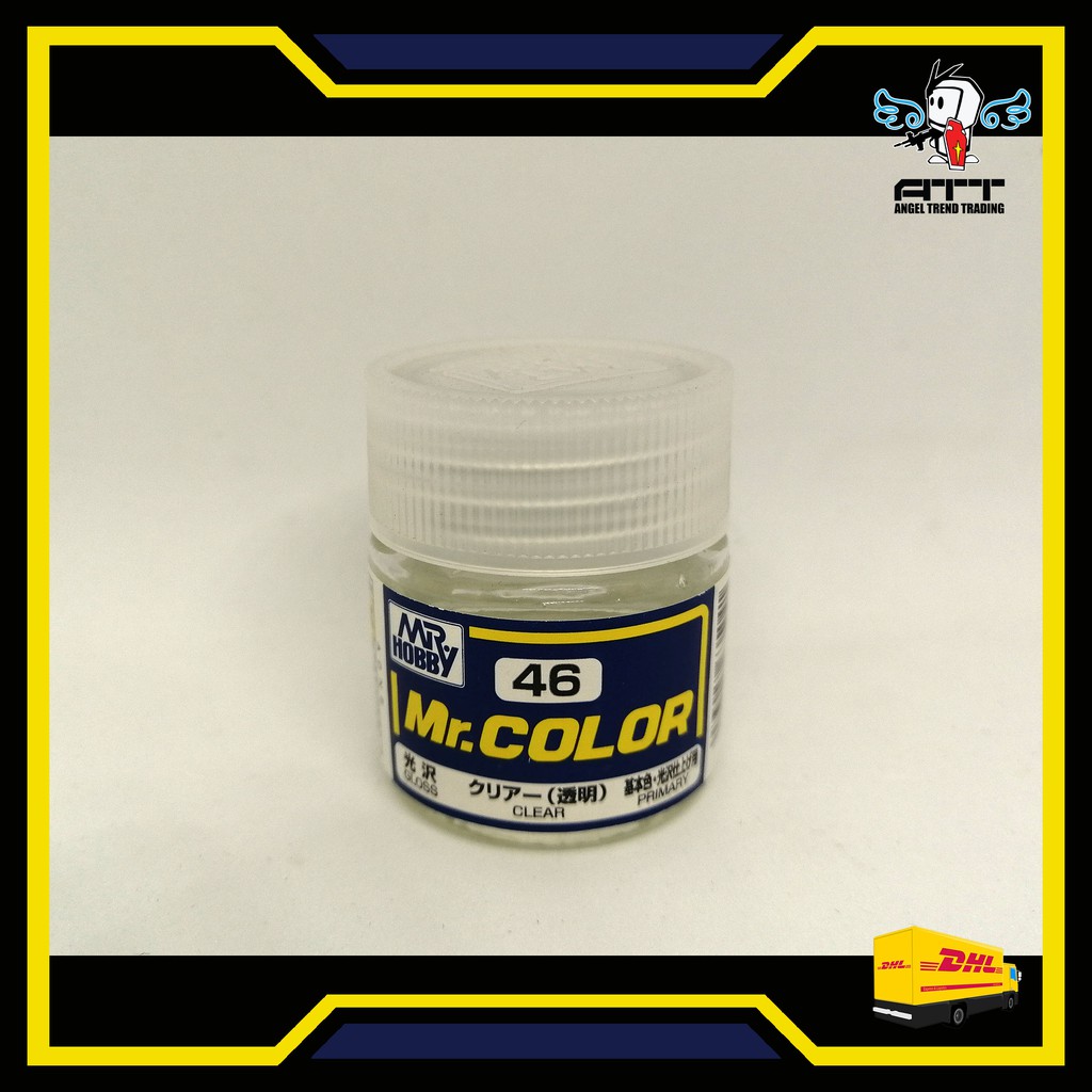 MR.COLOR 46 CLEAR 10ML (Gunpla Gundam Paint Model Kit Tools Resin ...