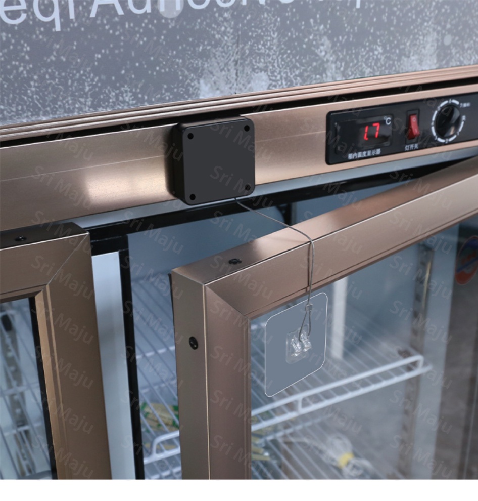 MAJU DS-WB Automatic Door Closer Soft Close Adjustable Wire Rope Punch ...