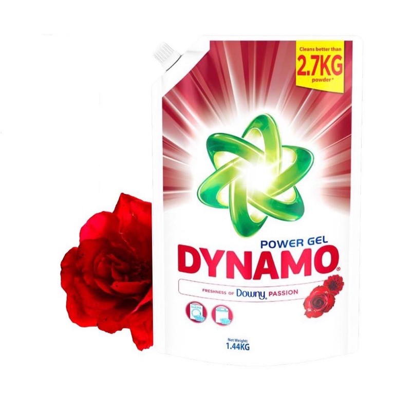DYNAMO Power Gel Concentrated Detergent Freshness of Downy Passion ...