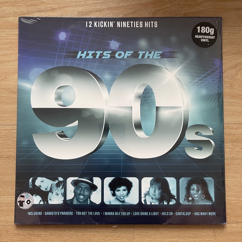 Hits of The 90s Turntable – 12 Kickin' Nineties Vinyl LP Compilation ...
