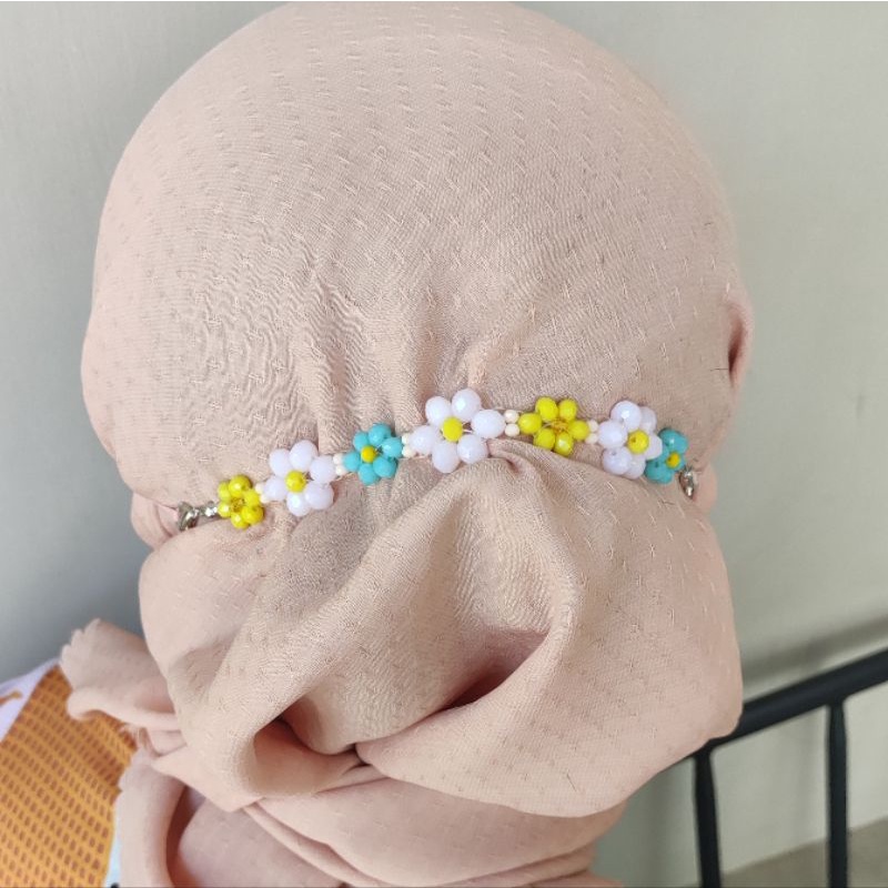 Crystal Hijab Mask Connector | Mask connector | Hijab mask | Eid Hijab ...