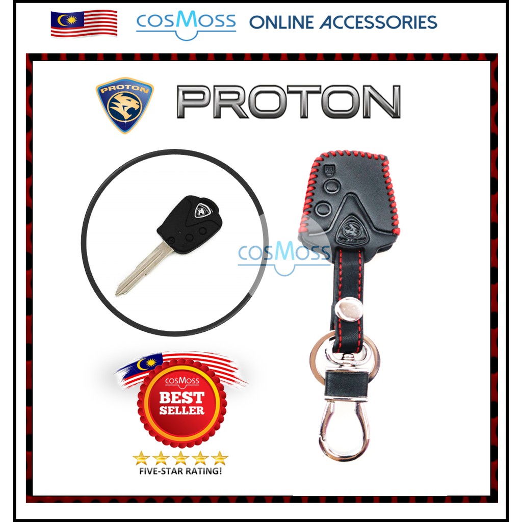 PROTON X70 PESONA GEN2 SAGA BLM/FLX Key Start Remote Leather Car Key ...