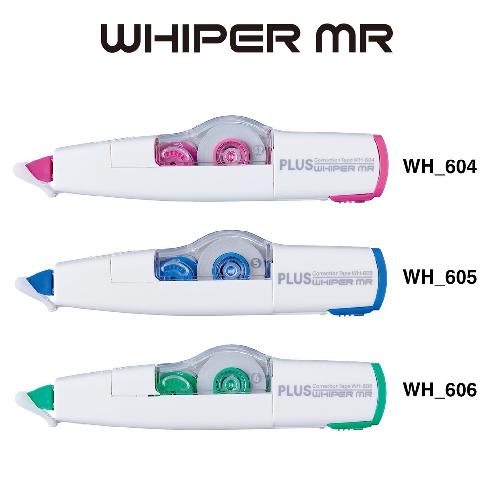 PLUS Whiper MR Correction Tape WH 604 / WH 605 / WH 606 (6 meters ...