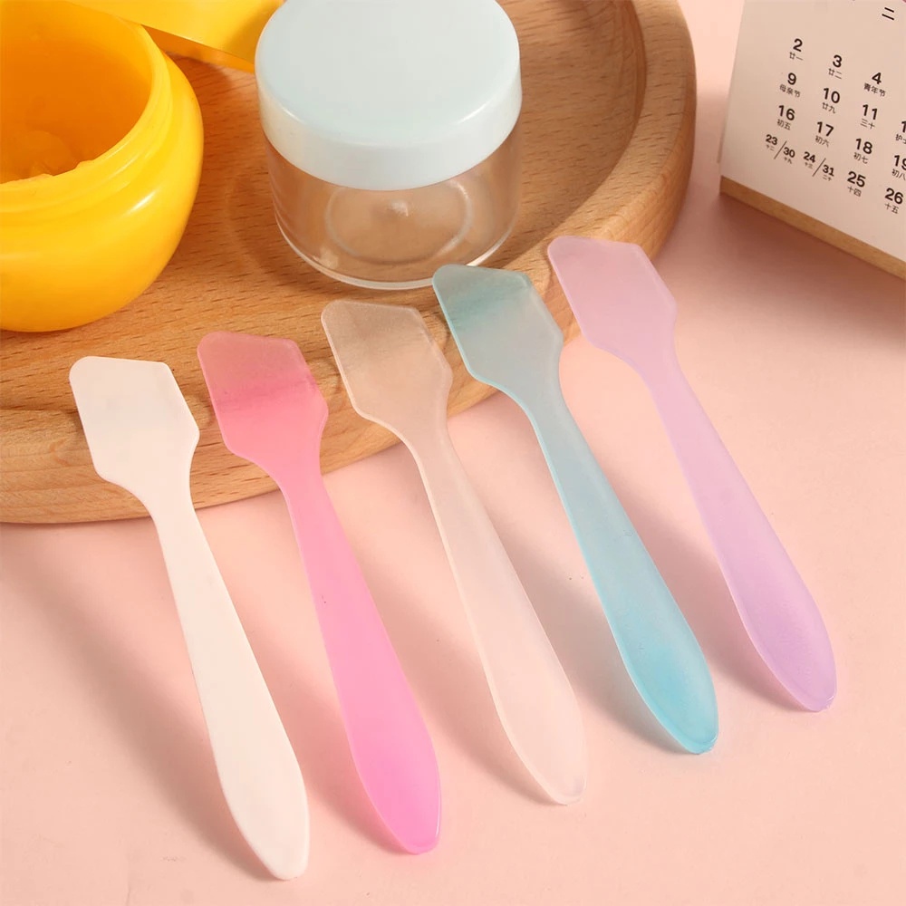 Mini Cosmetic Spatulas Face Cream Makeup Mask Mixed Spoon | Shopee ...