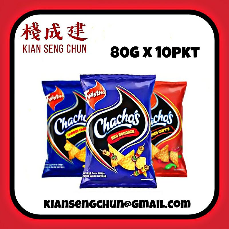 Chacho's Chips 80g x 10pkt | Shopee Singapore