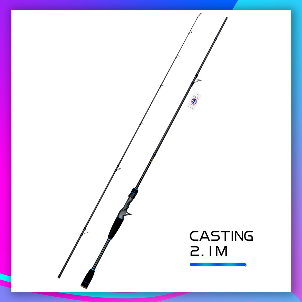 6ft/7ft All Fuji Guide Ring Carbon Fiber Light type medium fishing rod ...