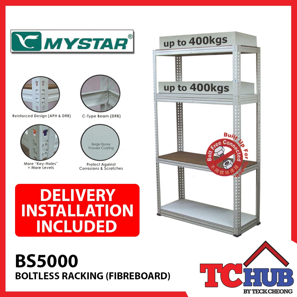 [MYSTAR] Boltless Rack Storage Solution | Shopee Singapore