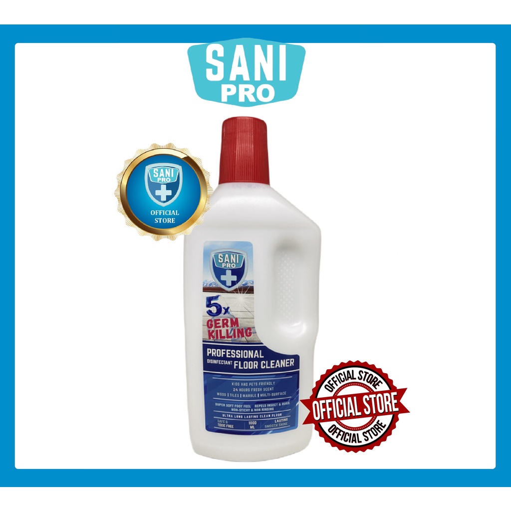 SaniPro Professional Disinfectant Floor Cleaner (1L) | Shopee Singapore