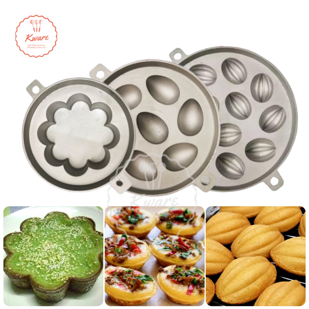 Aluminum Bahulu Mold/Kuih Mold/Kuih Bahulu Mold Reference/Traditional ...